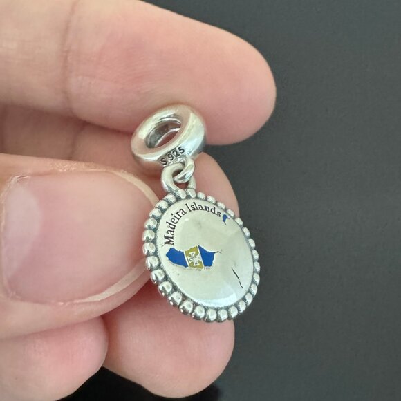 Pandora | Jewelry | Pandora Madeira Islands Map Exclusive Charm | Poshmark